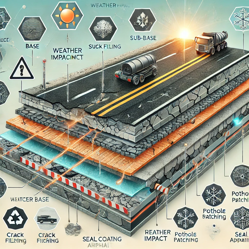 Asphalt Maintenance 101: Tips For Long-Lasting Pavements